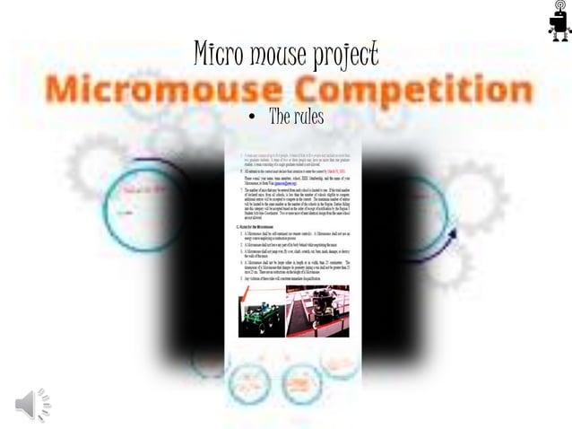 Micro mouse project GS1140 | PPT