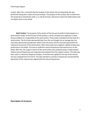 Final-ANSYS-Report-323 | PDF