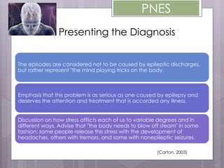 Psychogenic nonepileptic seizure (PNES) | PPTX