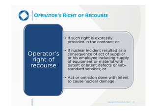 Civil Liability for Nuclear Damage Act 2010 05Nov2014 | PDF