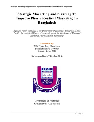 M.Pharm Project | PDF