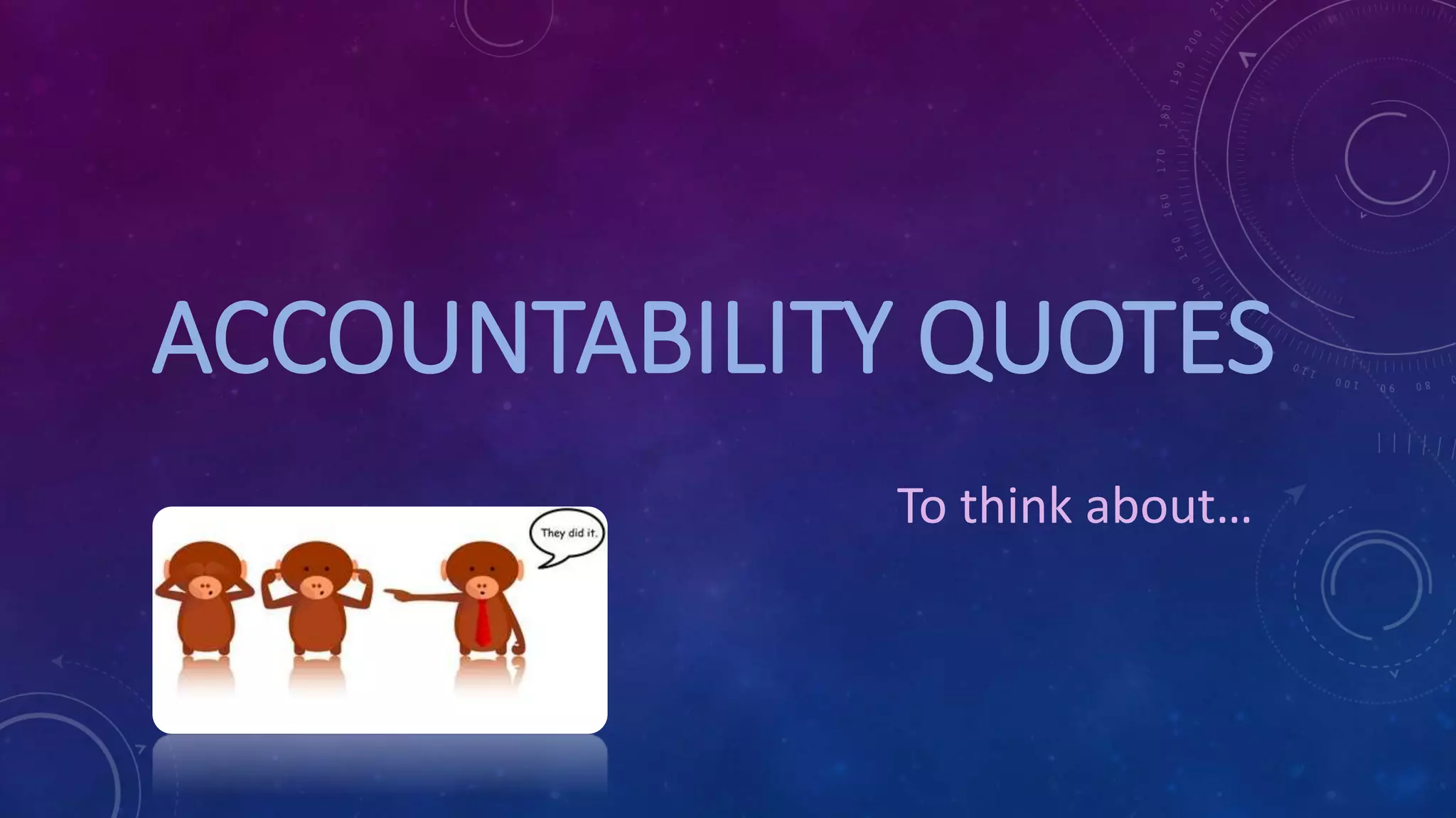 Accountability PowerPoint | PPTX