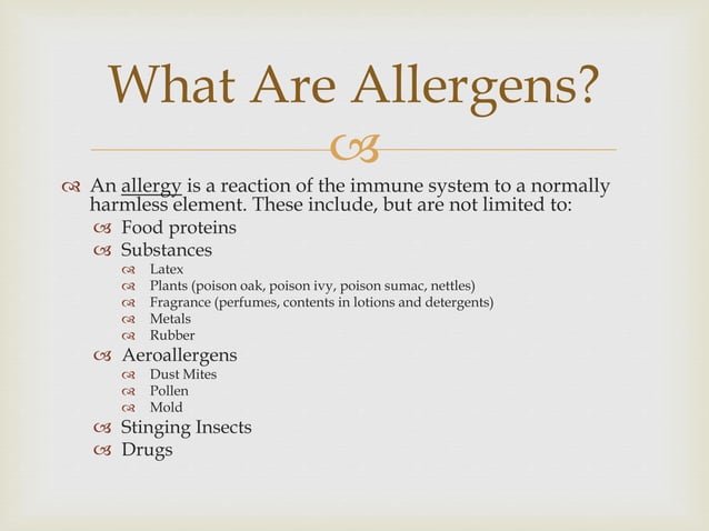 Food Allergen Awareness Training | PPTX | Digestive Disorders ...