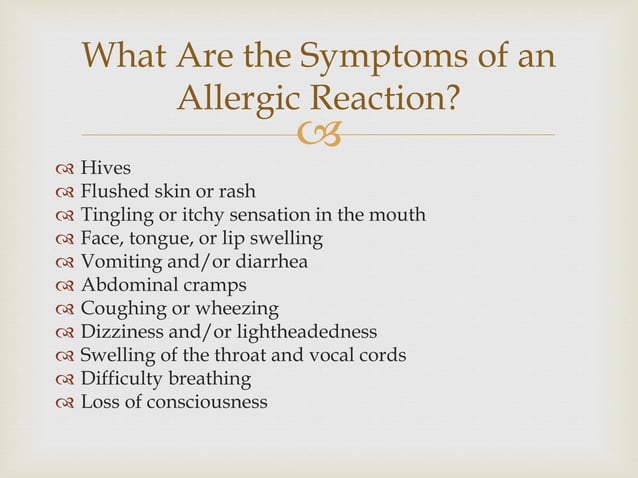 Food Allergen Awareness Training | PPTX | Digestive Disorders ...