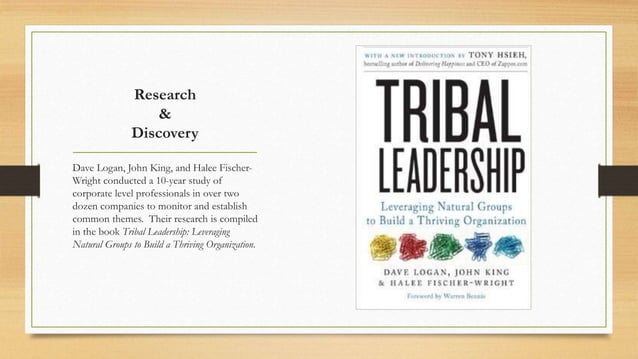 8-2 Tribal Leadership Presentation | PPTX