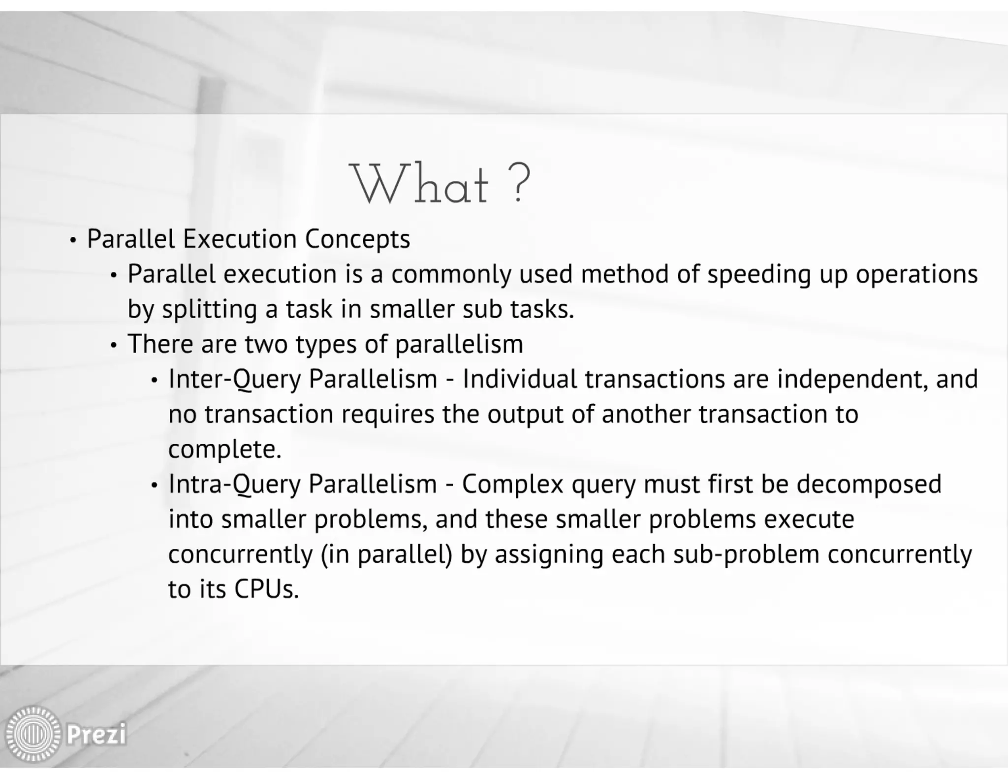 Finish faster with DBMS_PARALLEL_EXECUTE | PPT