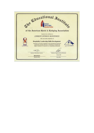 sabbah certification | DOCX