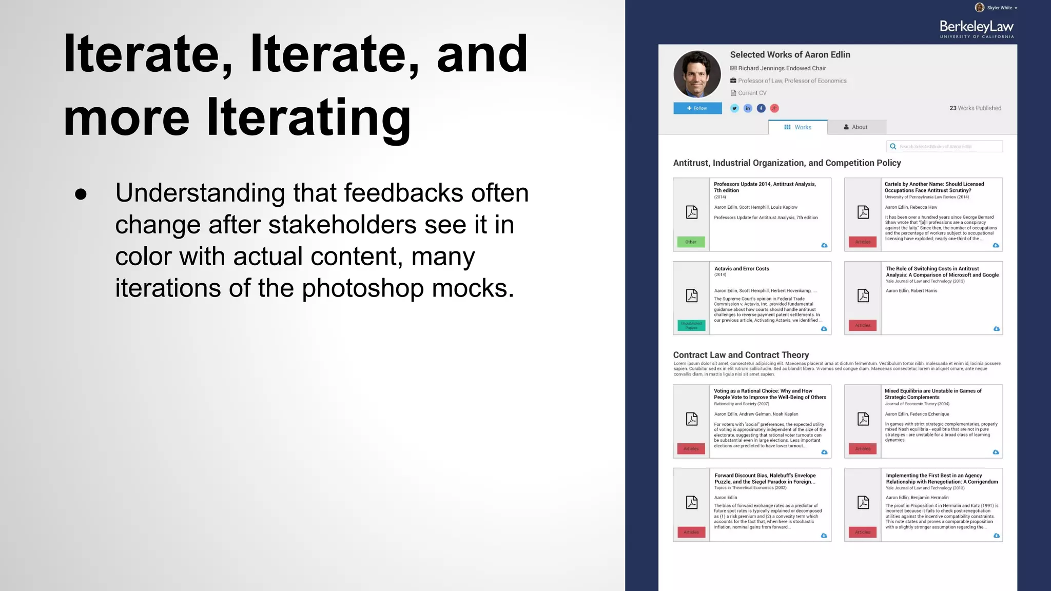 Presentation - SelectedWorks | PPT