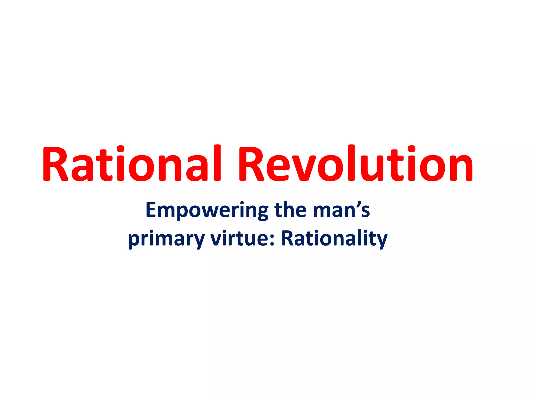 Rational Revolution | PPT