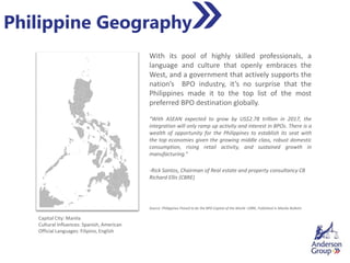 Corporate Profile Anderson Group Philippines | PDF