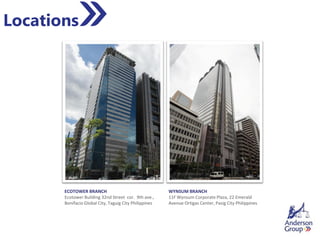 Corporate Profile Anderson Group Philippines | PDF