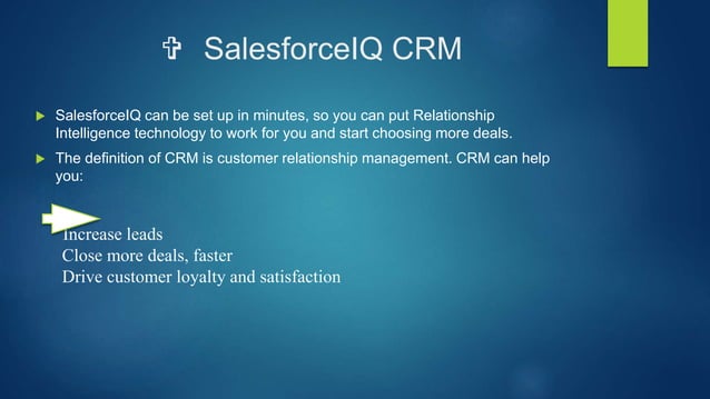 Introduction to salesforce ppt | PPTX | Cloud Computing | Internet