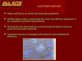 All-Rite Ind 2015 Corporate Presentation-Final | PPT