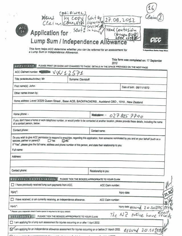 cranial fracture 41 pages evidence part 1 of 2 parts from mr. john g ...