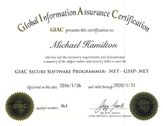 GSSP_MichaelHamilton | PDF