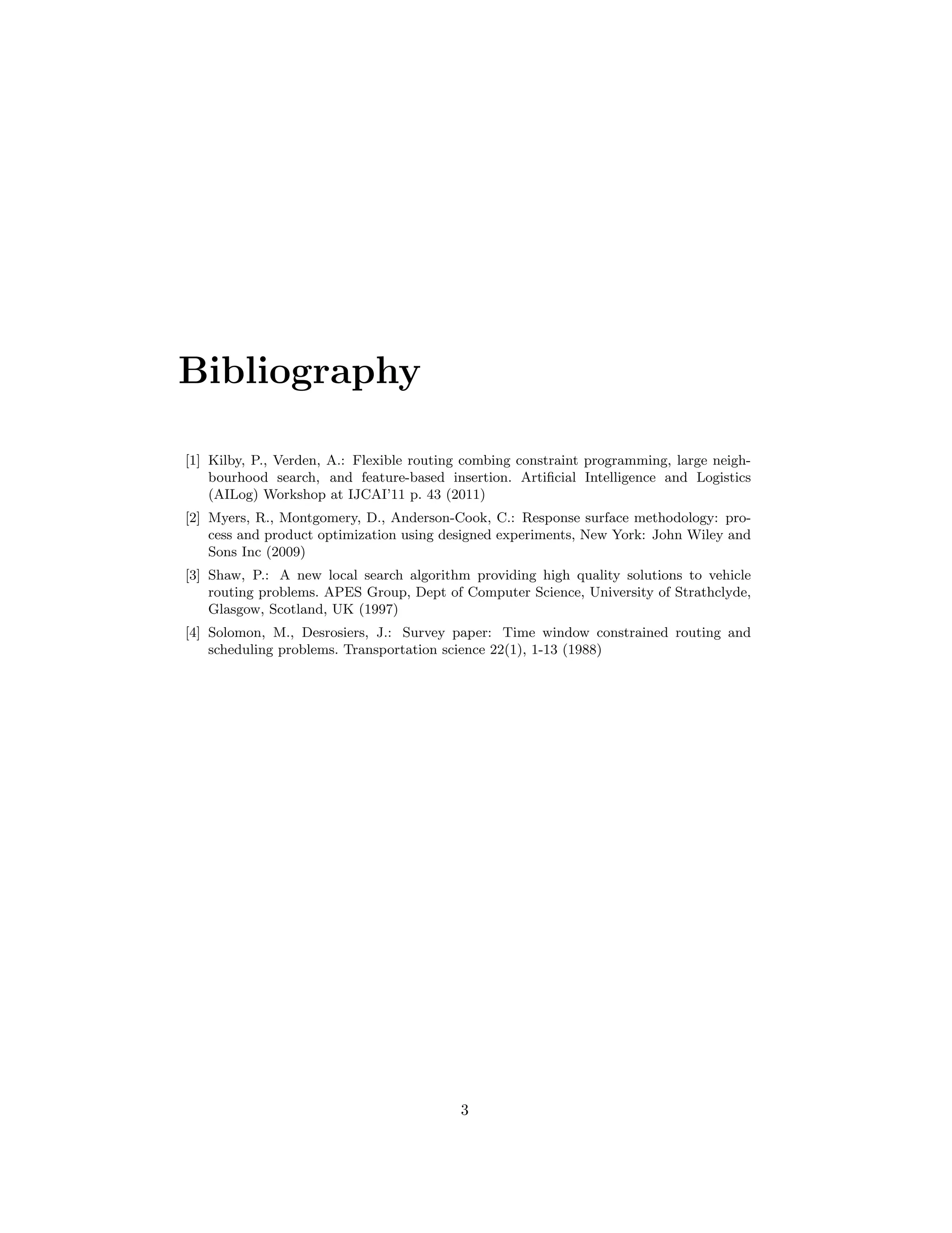 Hybrid Construction Heuristics For Vehicle Routing Problem Pdf