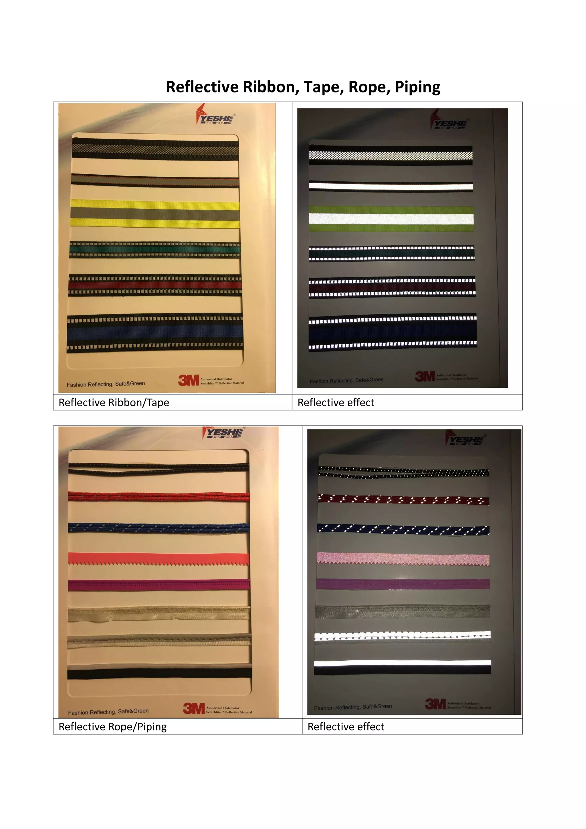 ESA Reflective products | PDF