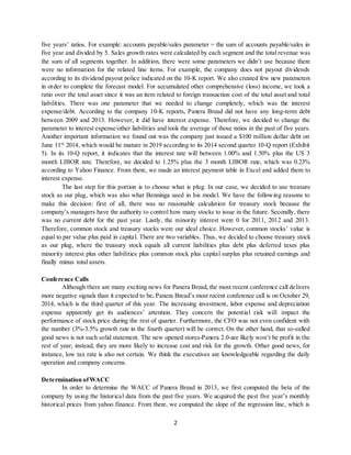 panera bread company | DOCX