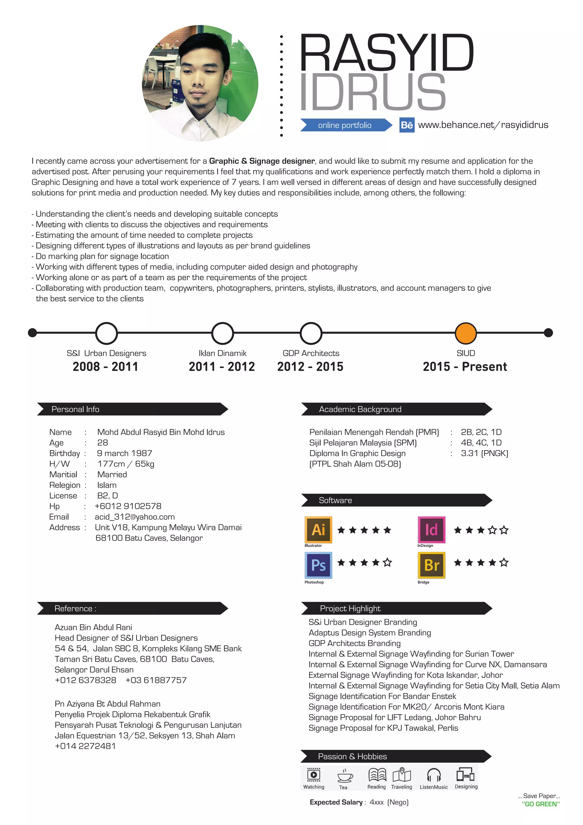 rasyid new resume 2016 | PDF