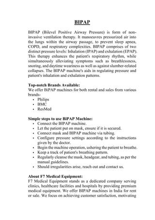 F7 MEDICAL EQUIPMENT ALL PRODUCTS .docx | Lung and Respiratory Health ...