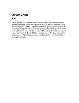 Intel® Curie™ Open Developer Kit (ODK): A Primer—Part 1 | PDF ...