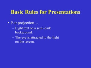 Guidelines to powerpoint | PPT