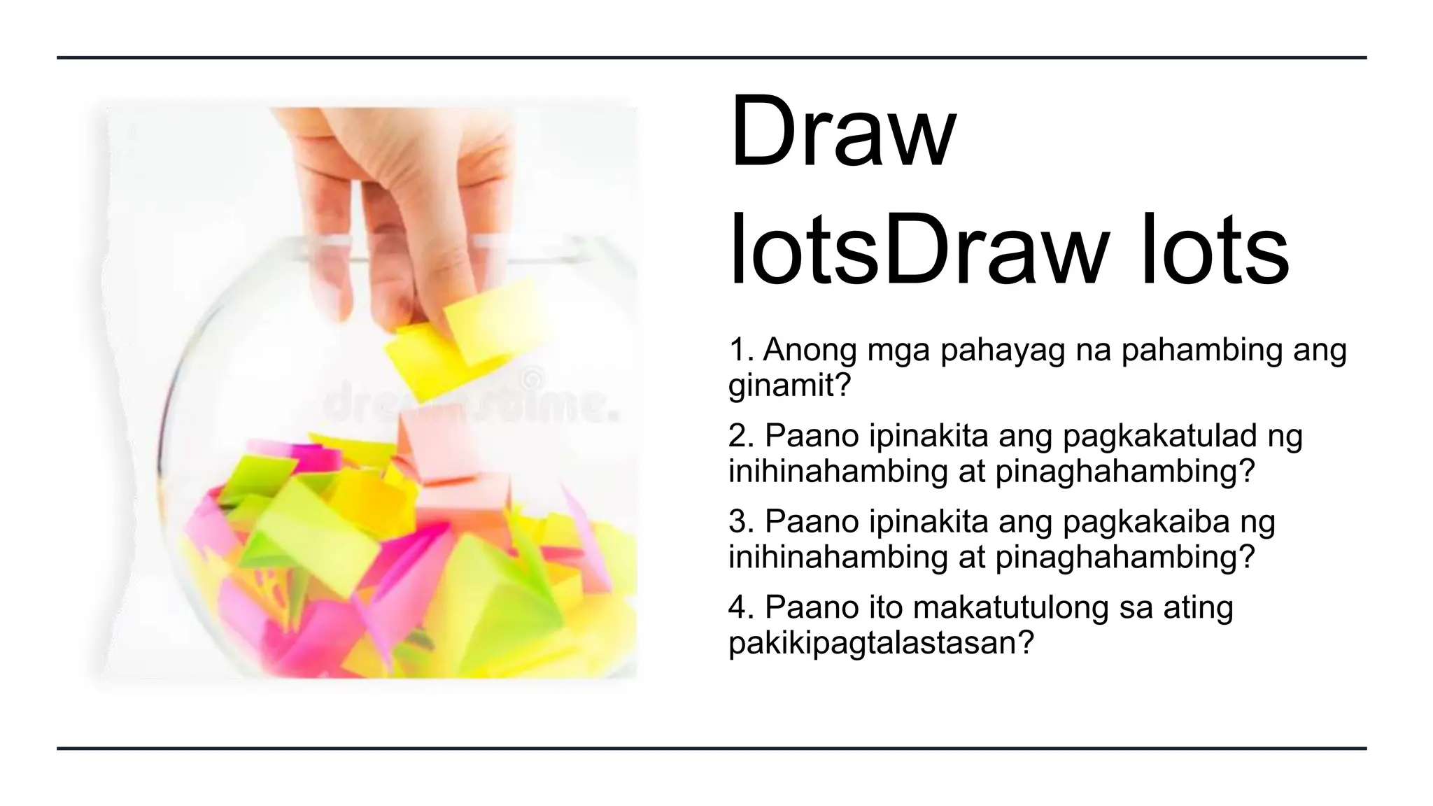 paghahambing na magkatulad at di magkatulad ppt | PPTX