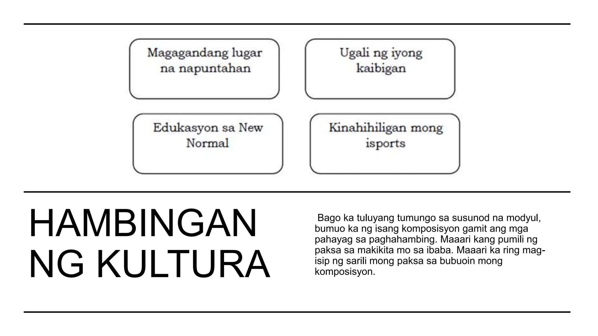 paghahambing na magkatulad at di magkatulad ppt | PPTX