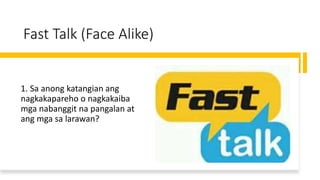 paghahambing na magkatulad at di magkatulad ppt | PPTX