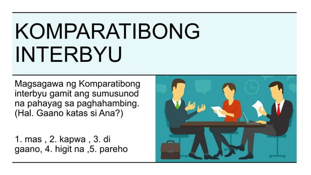 paghahambing na magkatulad at di magkatulad ppt | PPTX