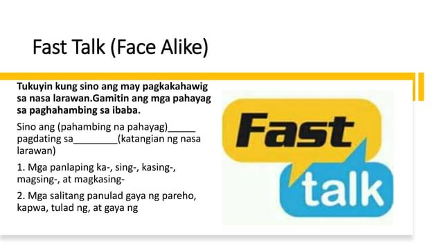 paghahambing na magkatulad at di magkatulad ppt | PPTX