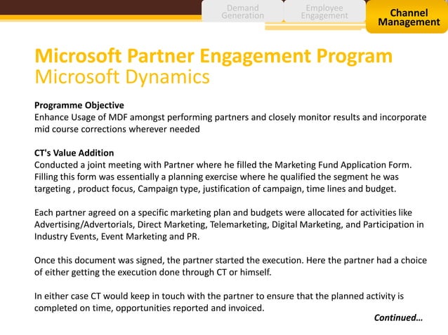 Channel Technologies Pvt Ltd. Company profile | PPTX