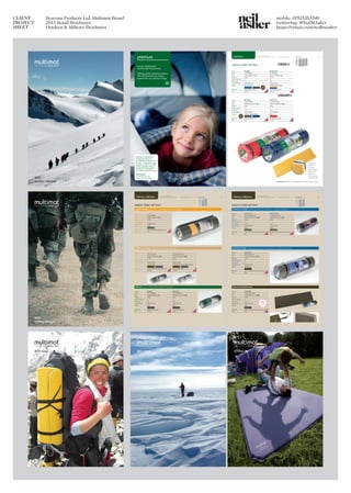 Multimat Portfolio Pages | PDF | Camping | Travel Type