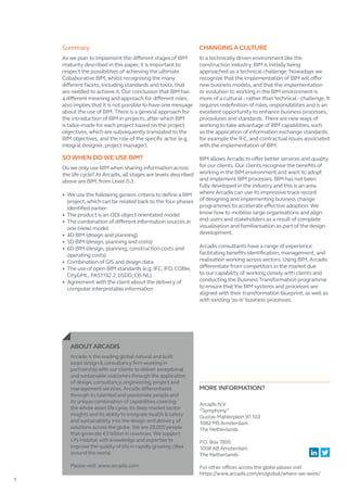 0006-EUBIM-MGT-05-ARCADIS BIM White paper (English) | PDF