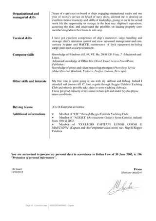 CV Mariano Angileri updated oct 2015 | PDF