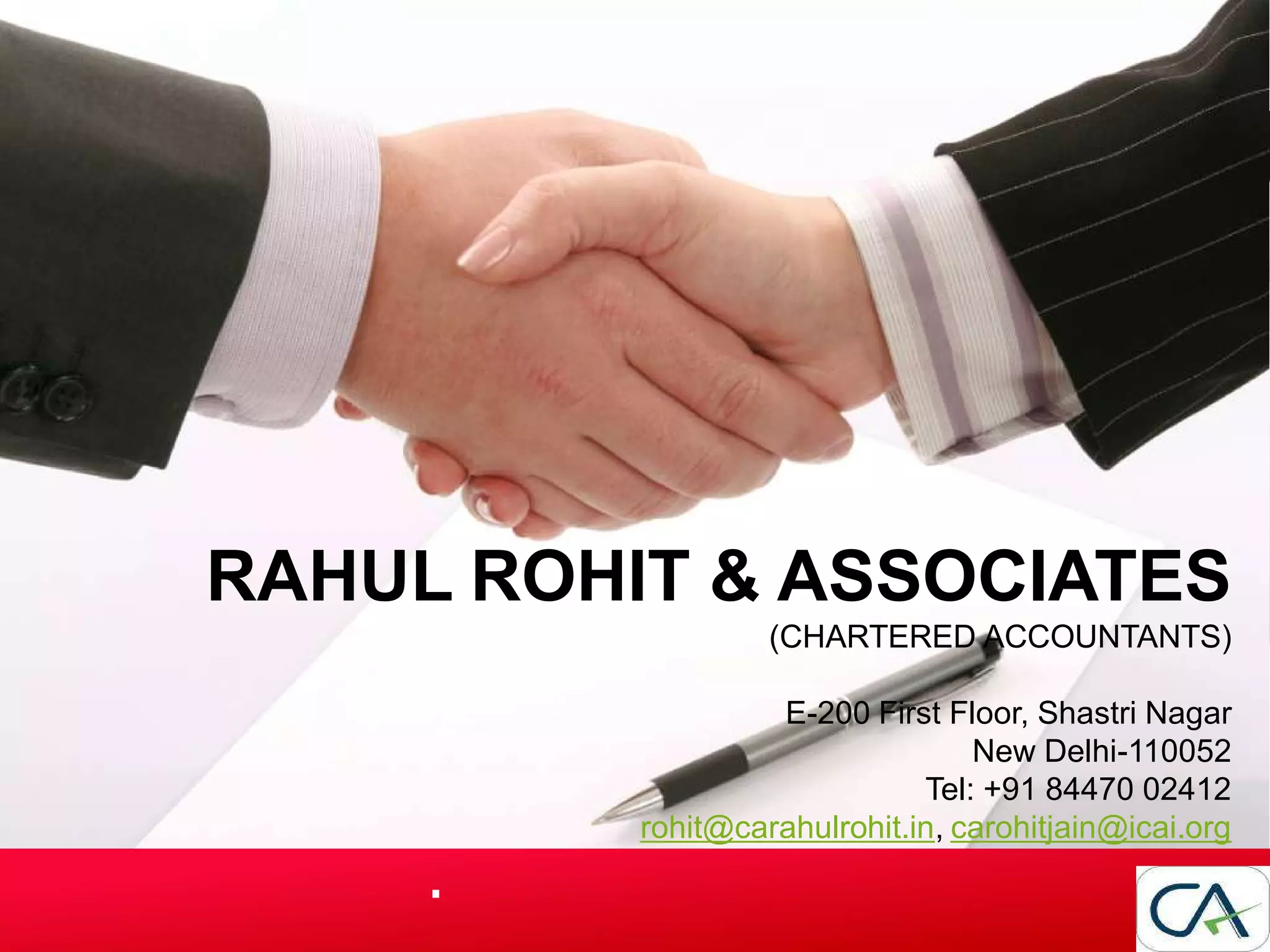Rahul Rohit & Associates_Profile | PDF