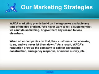 WADA Profile Presentation | PPT