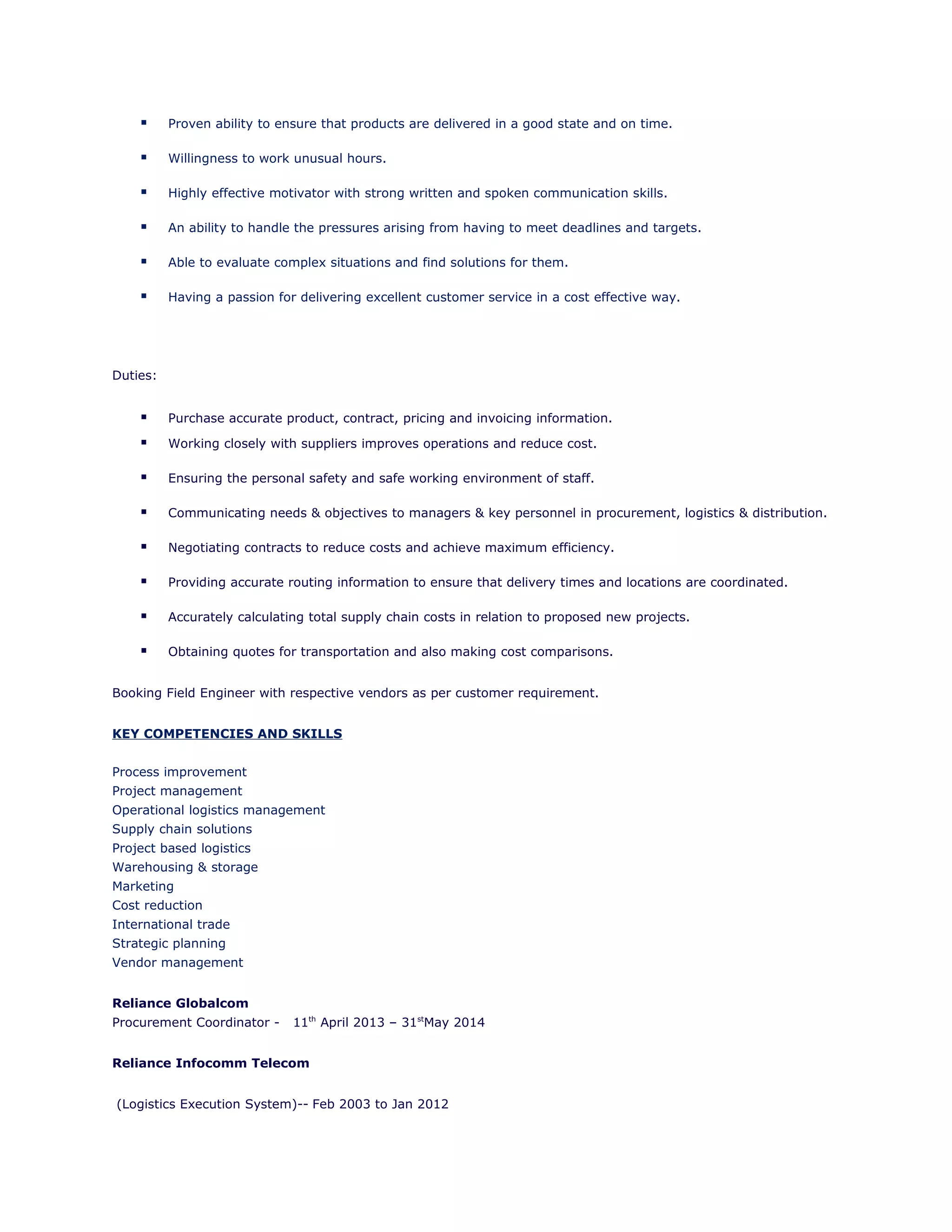 Vilma Resume | DOC