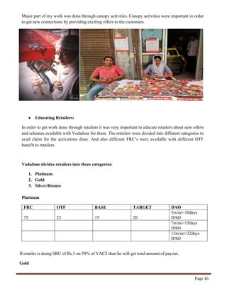 Lower Utilisation Project Vodafone vandana | PDF