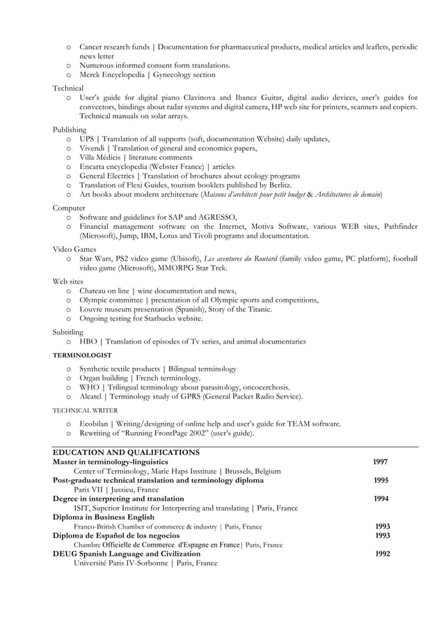 MYRIAM HEILI-DUMOULIN cV | PDF | Business | Business and Finance