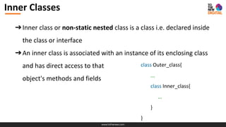 Java- Nested Classes | PPTX