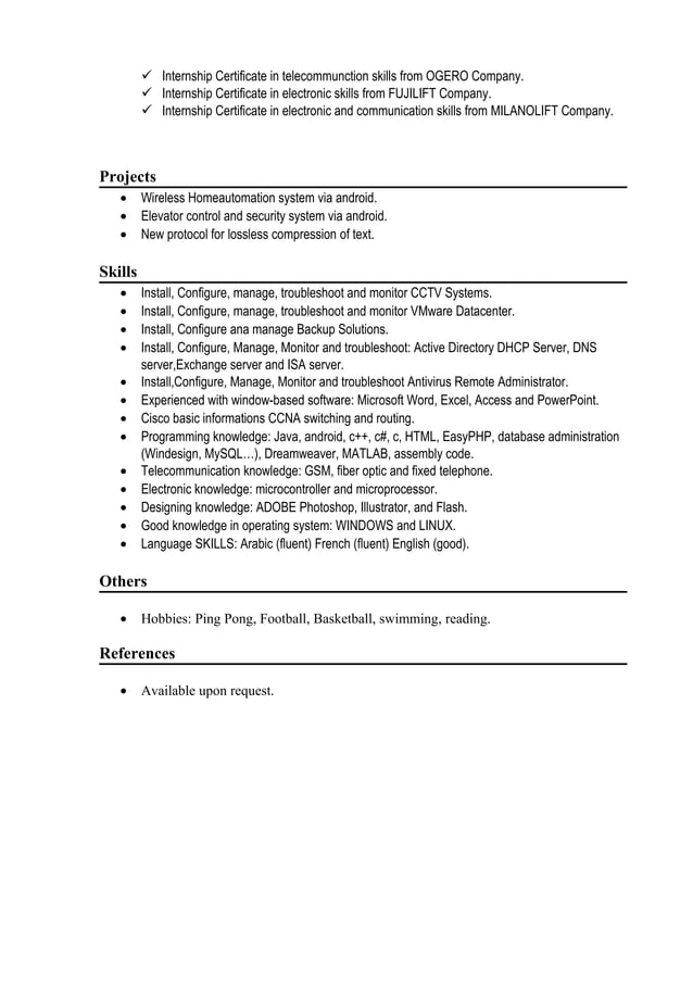 Ayman Badran CV | PDF