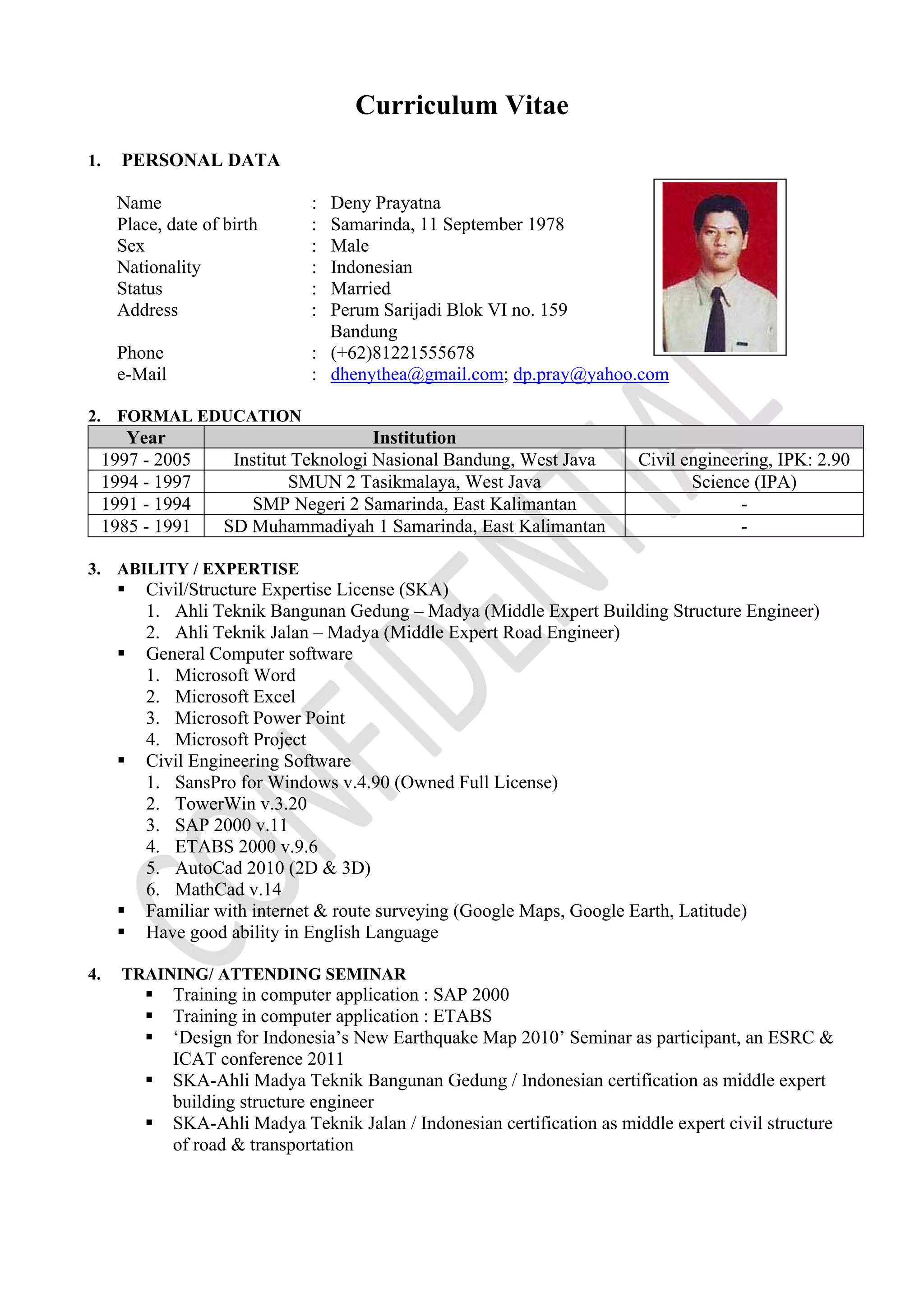 CV_DPComplete151014 | PDF