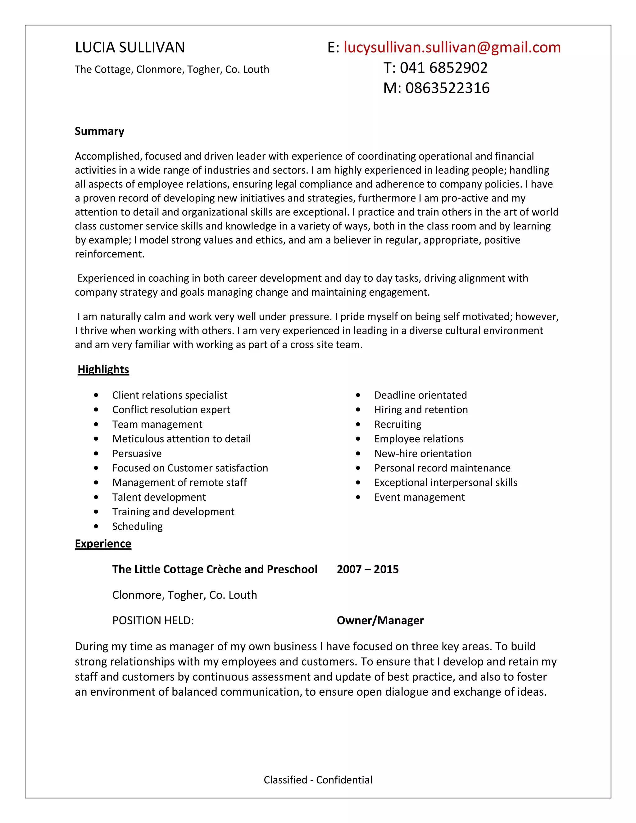 LUCIA SULLIVAN CV 2016.PDF