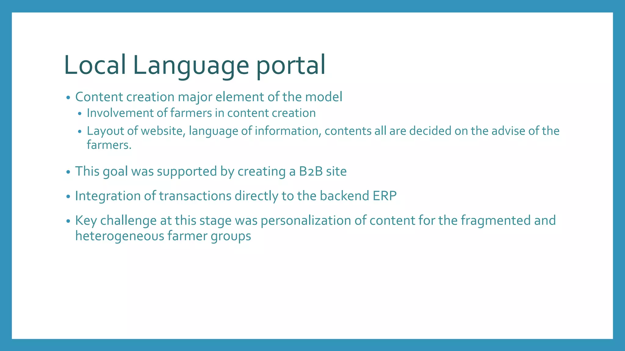 ITC E-Choupal | PPTX