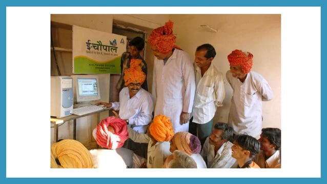 ITC E-Choupal | PPTX | Agriculture | Industries