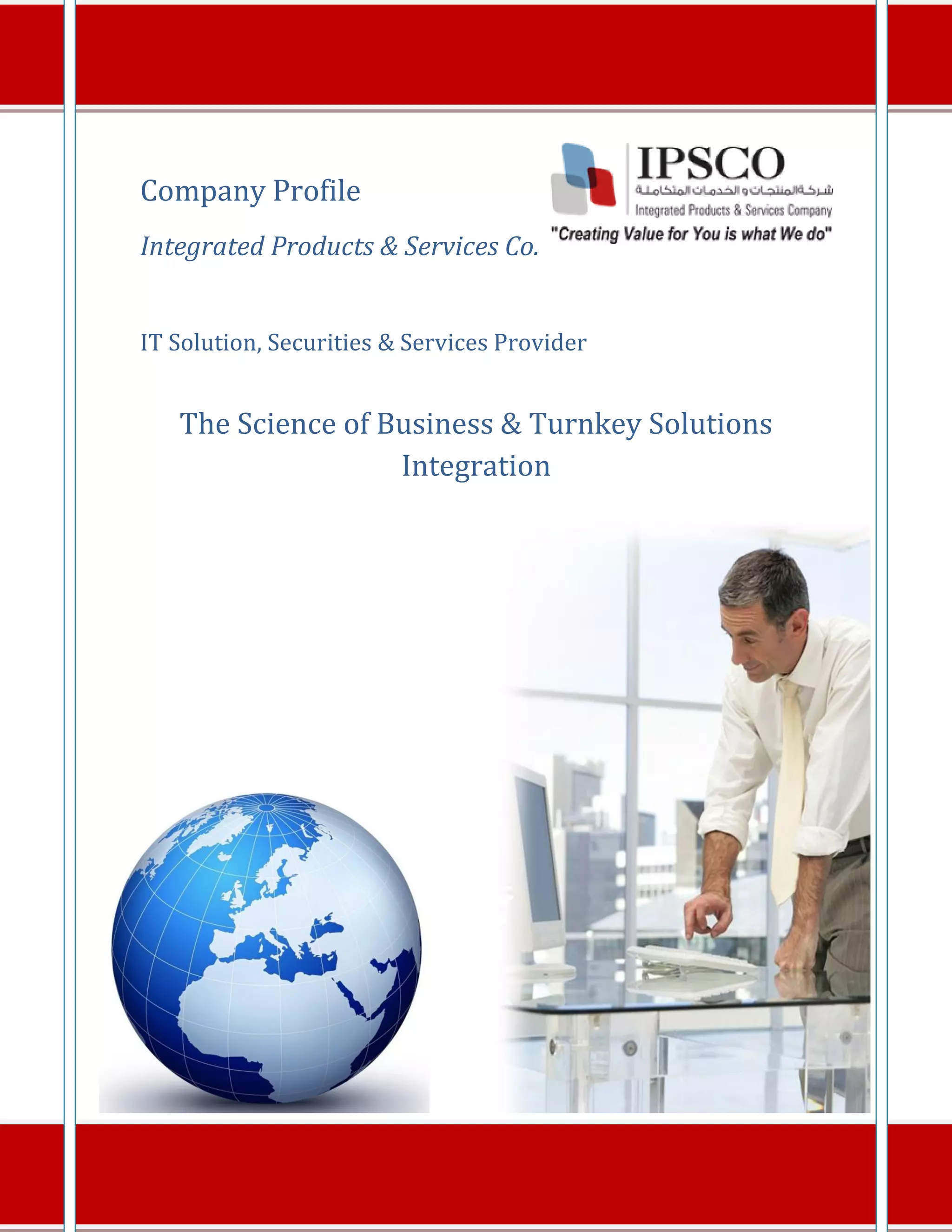 Company Profile - IPSCo (IT) | PDF | Computer Software and Applications ...