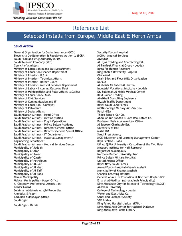Company Profile - IPSCo (IT) | PDF | Computer Software and Applications ...