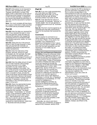 IRS Form 8300.pdf | Business Accounting & Finance | Business