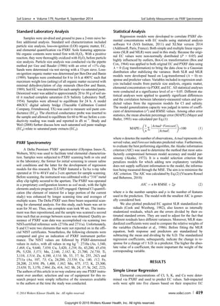 FINAL PRINT - PXRF Soil Salinity SS | PDF